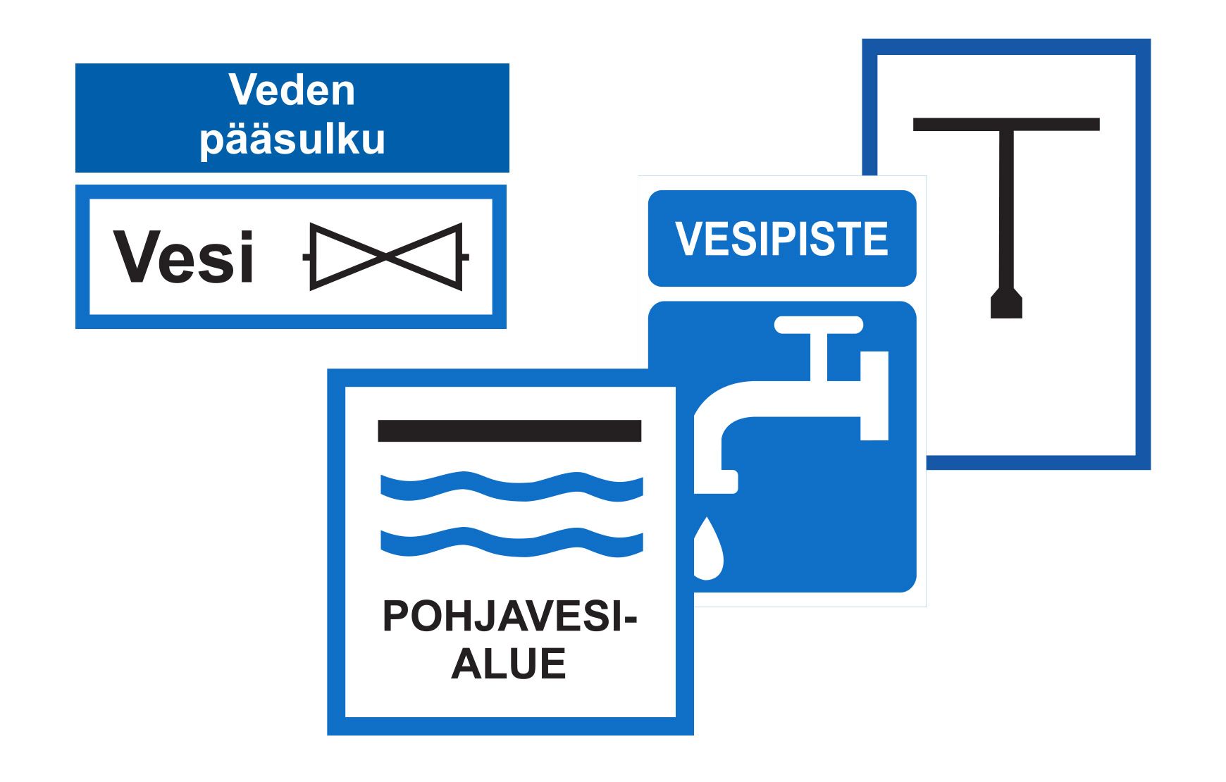 Veevarustuse sildid - Trafino.ee